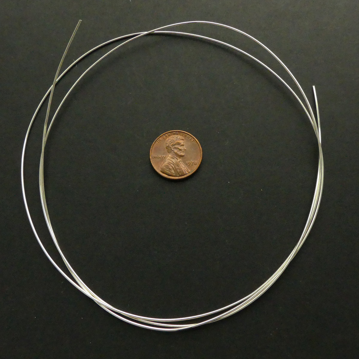 Wire, Sterling Silver, Round Half-Hard, 20 Gauge, Packages of 3 Feet ...
