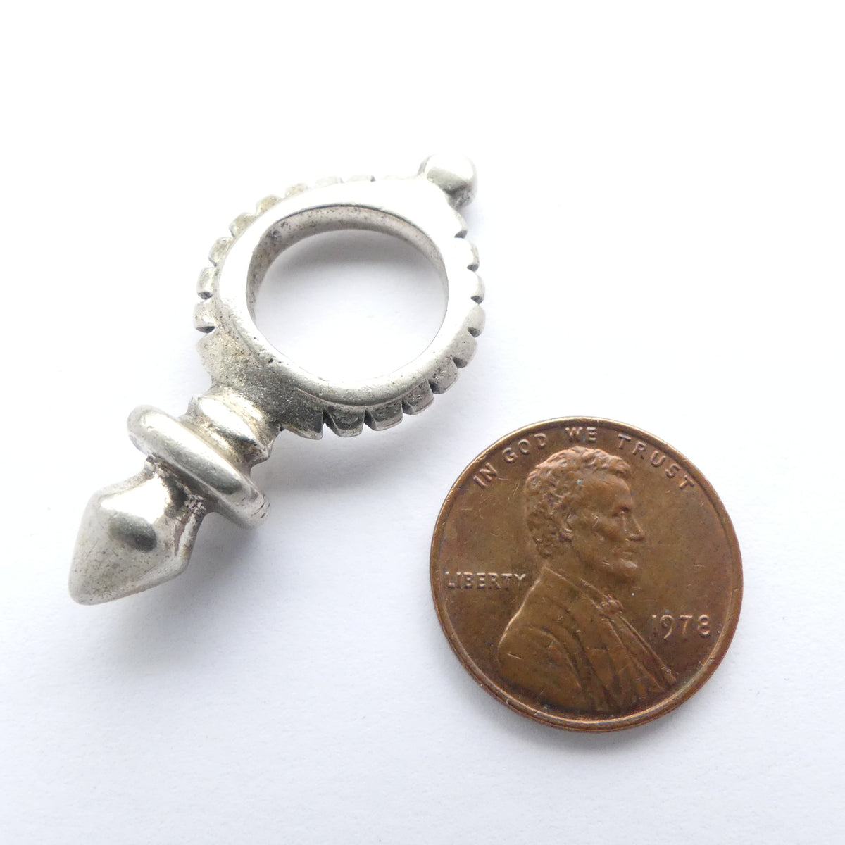 Tuareg Vintage Zinder Cross, Silver, 35mm – Beadazzled.com