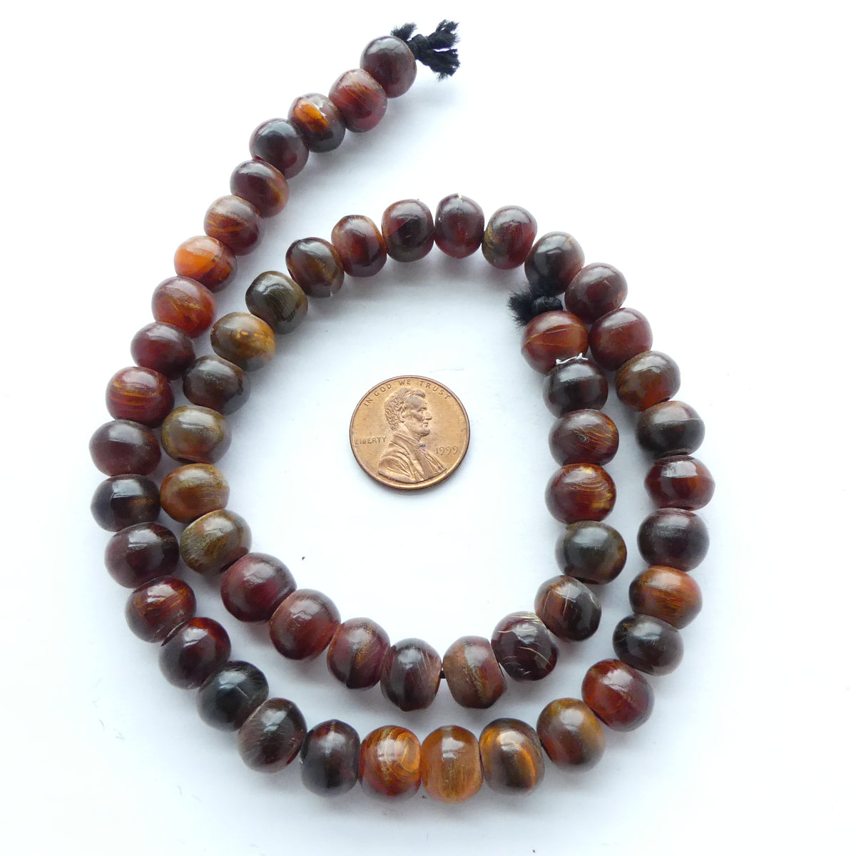 Horn Rounds, Buffalo Dyed Amber, 10mm on 17-inch Strands – Beadazzled.com