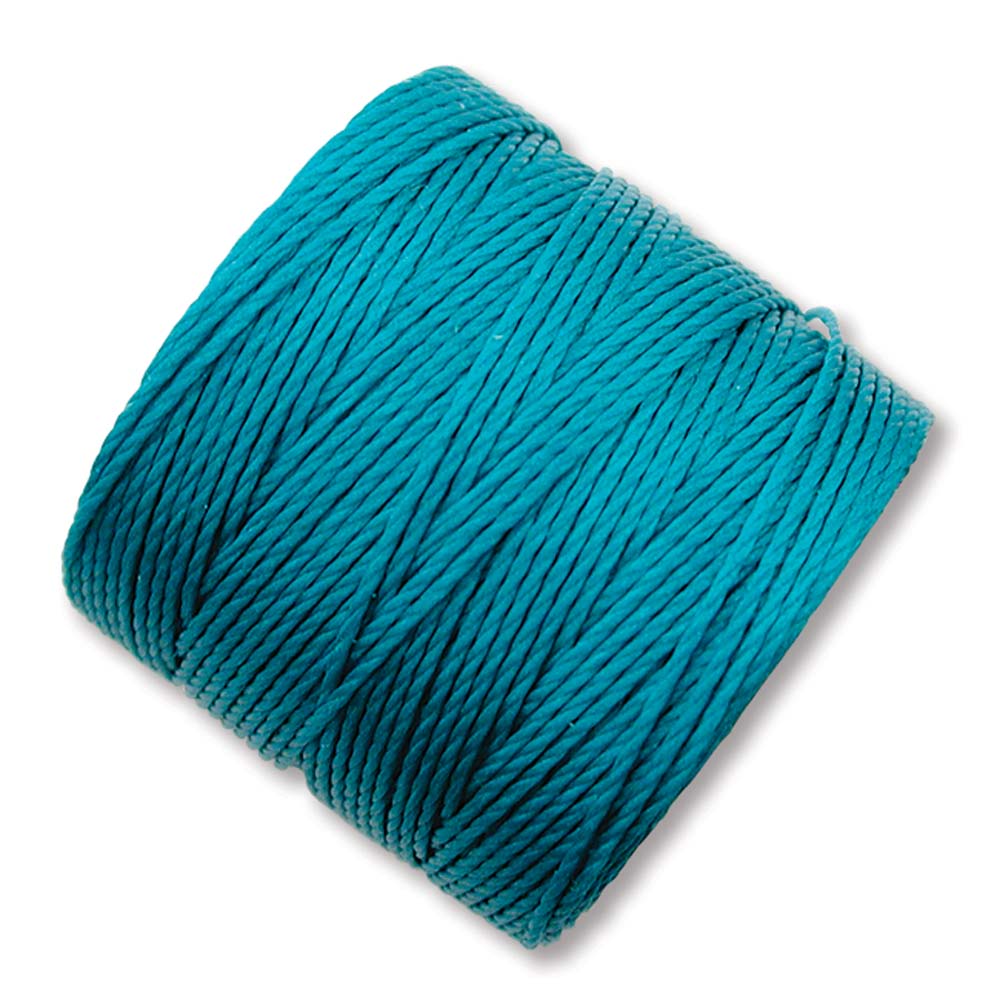 Superlon, 0.5mm Teal on 77 yard Spool – Beadazzled.com